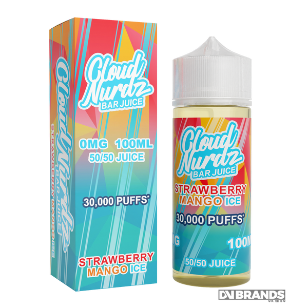 Cloud Nurdz Iced Strawberry Mango 100ml 50/50 – The Ace Of Vapez Distro Cloud Nurdz Iced Strawberry Mango 100ml 50/50 – The Ace Of Vapez Distro
